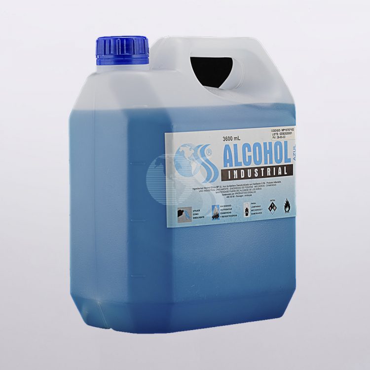 Alcohol Azul Para Mechero x Galón 3600ML - Remedyhos