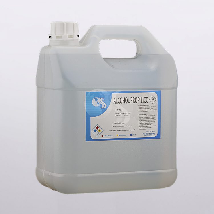 Alcohol propílico En Galón x 5 L - Remedyhos