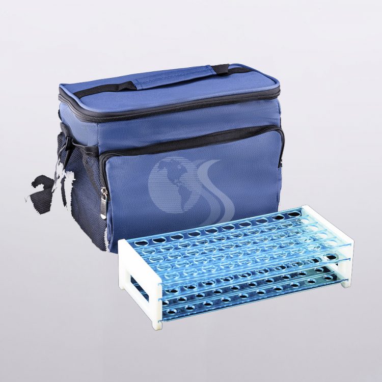 Nevera Para Transporte de Muestras con Gradilla - Remedyhos